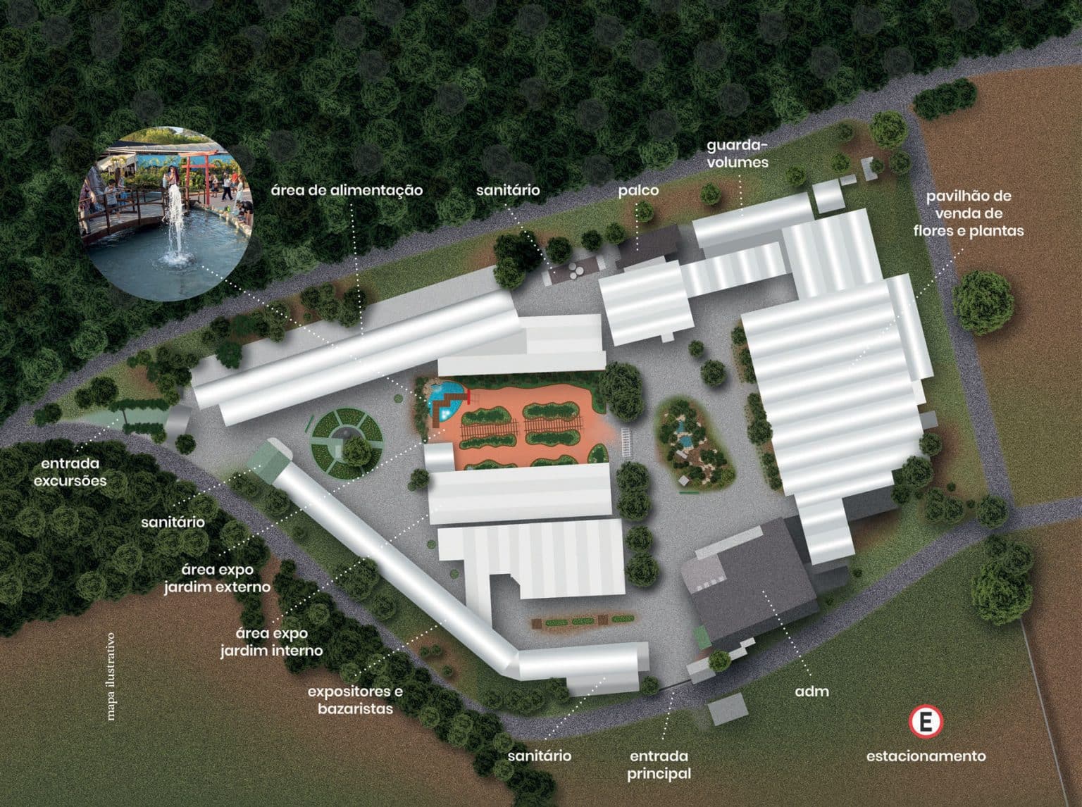 Planta do Evento – Expo Aflord